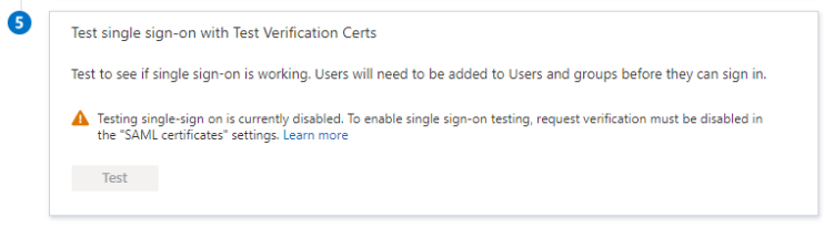 Enforce signed SAML authentication requests | Azure Docs