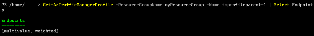 Configure The Multivalue Routing Method Azure Resource Manager